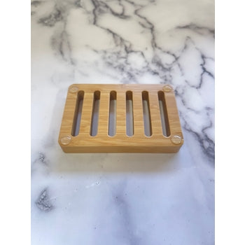 Sustainable Bamboo Soap Holder Tray Shelf – Livin' the Green Dream